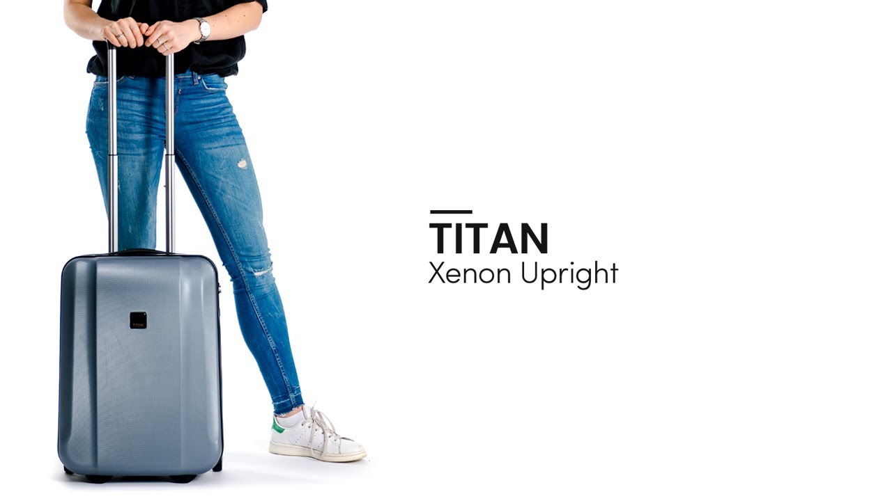 Titan Xenon Upright 2 Wheel Handbagage - Bagageonline - YouTube