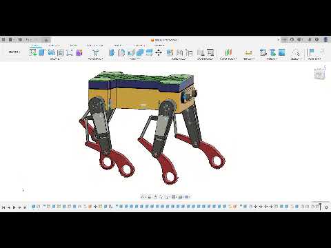 ROBOTIC DOG in FUSION 360 - YouTube