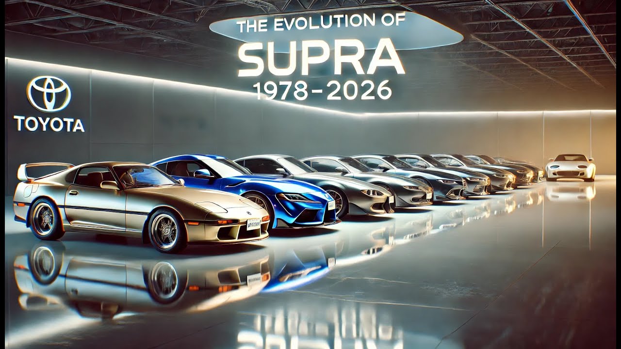 The Evolution of Toyota Supra (1978–2026) | From Legend to Supercar 🏎️🔥 ...