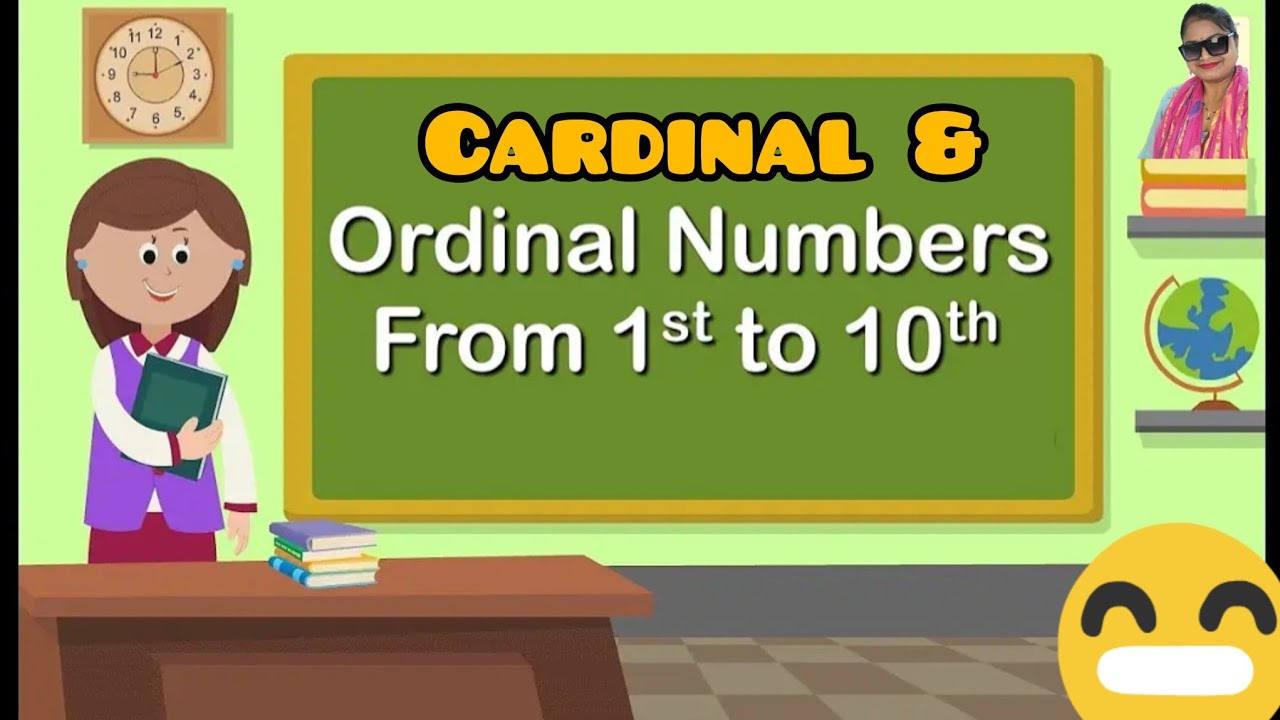 Ordinal & Cardinal Numbers , Cardinal Ordinal Number me Difference ...