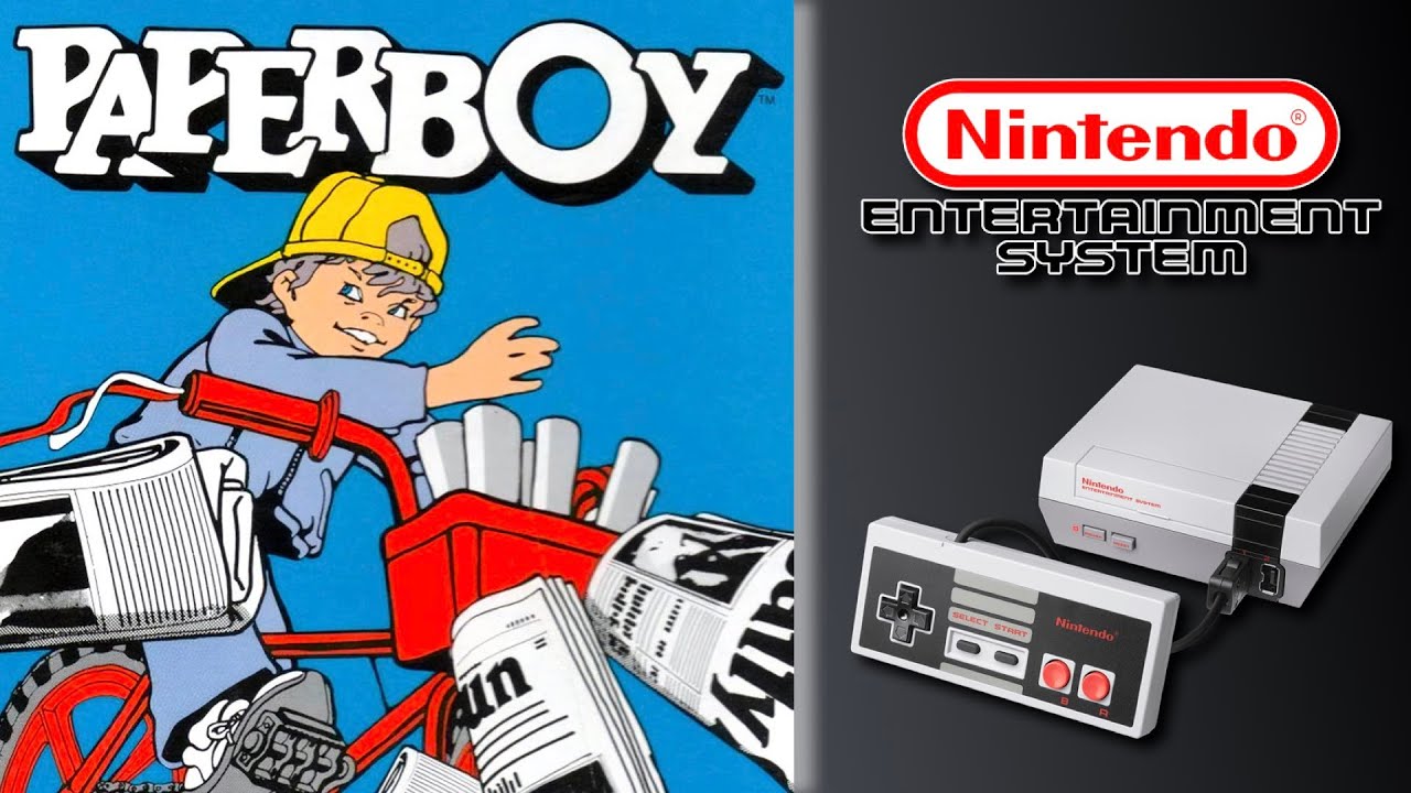 Paperboy | Level 01: Monday | Nintendo Entertainment System | Gameplay ...
