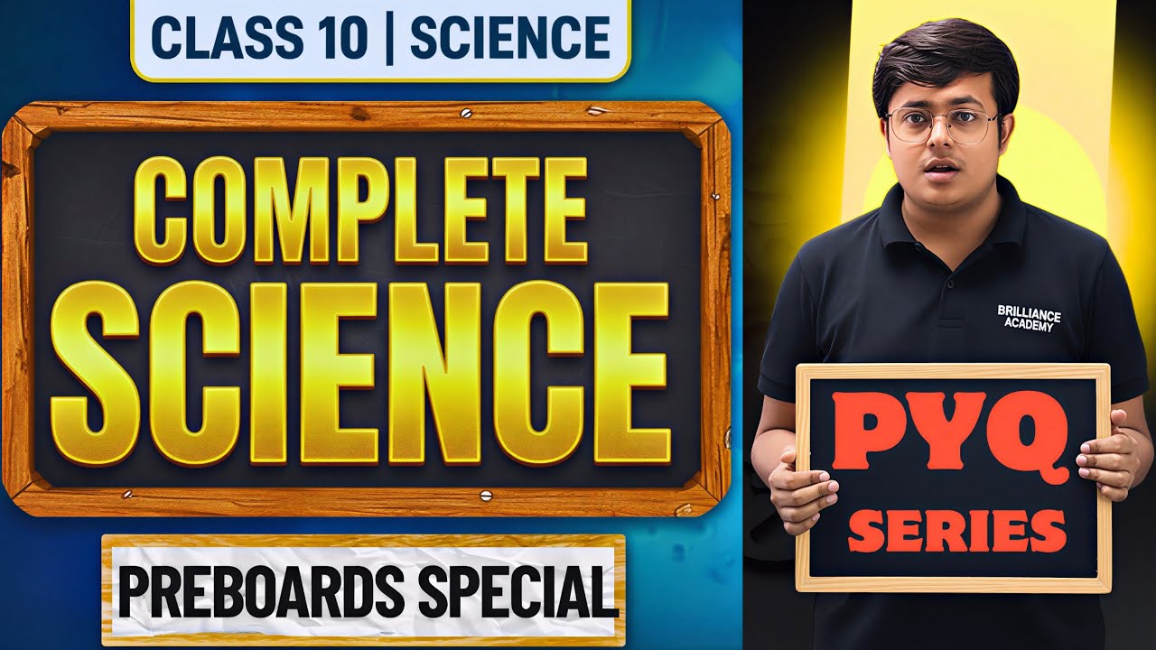 Complete Science PYQs 🔥 | Class 10 CBSE | 10 Years Board Questions ...