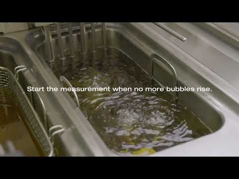 testo 270 BT Cooking oil tester with Bluetooth app connection