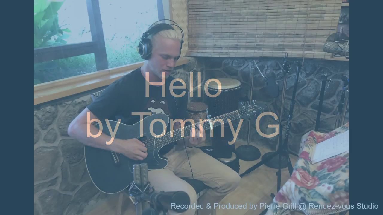 Tommy G - Hello LYRIC VIDEO - YouTube