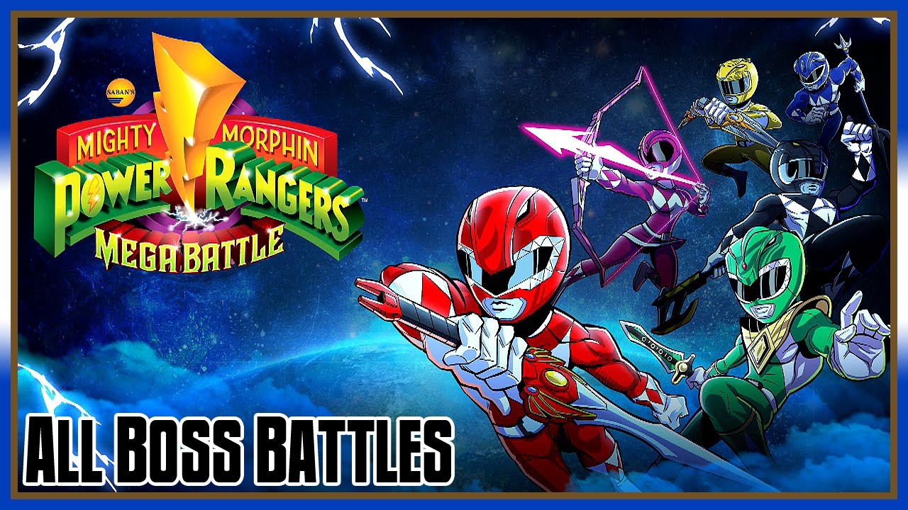 Mighty Morphin Power Rangers: Mega Battle All Boss Battles - YouTube