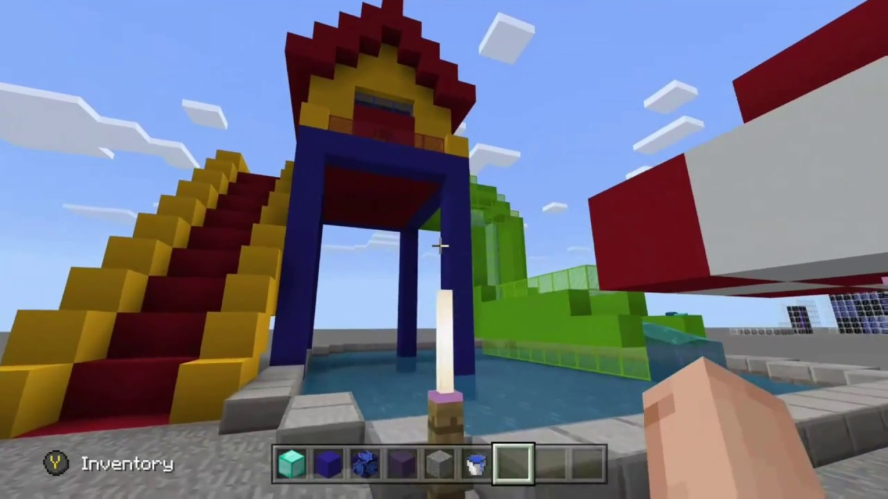 Showing off builds Minecraft Xbox #1 - YouTube