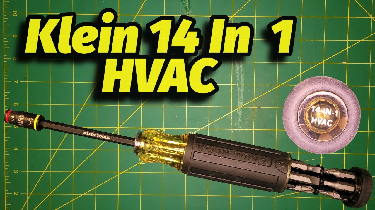 Klein 14-in-1 HVAC Multi-Bit Driver: A Comprehensive Multifunction ...