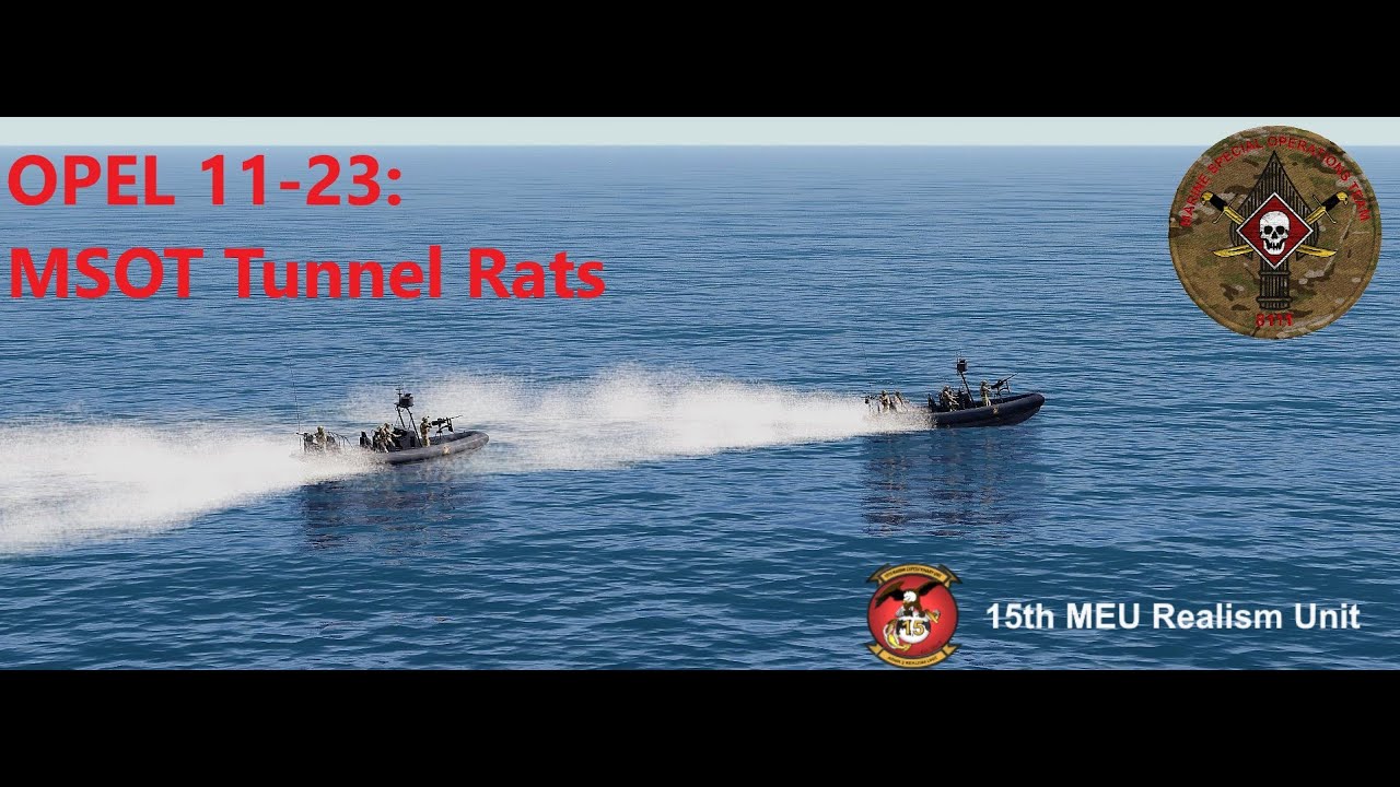 MARSOC Tunnel Rats Highlights --- ARMA 3: 15th MEU SOC OpEL 10-23 - YouTube