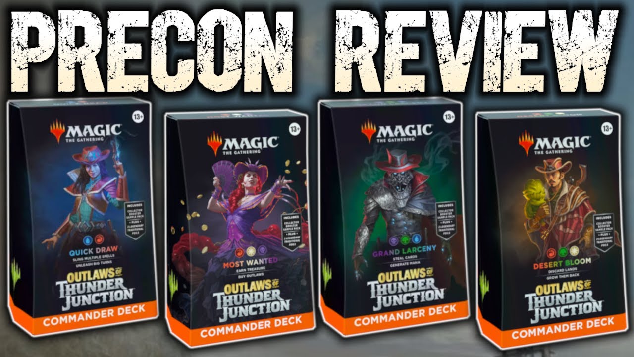 Outlaws of Thunder Junction Precons: Worst to Best - YouTube