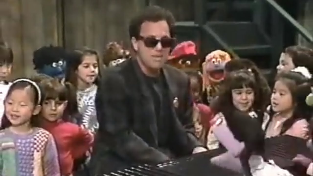 Sesame Street: Billy Joel The Alphabet Song (1989) - YouTube