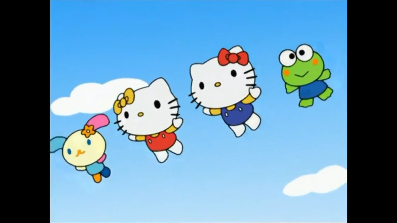 Hello Kitty, Keroppi, Usahana (Creditless OP) - YouTube