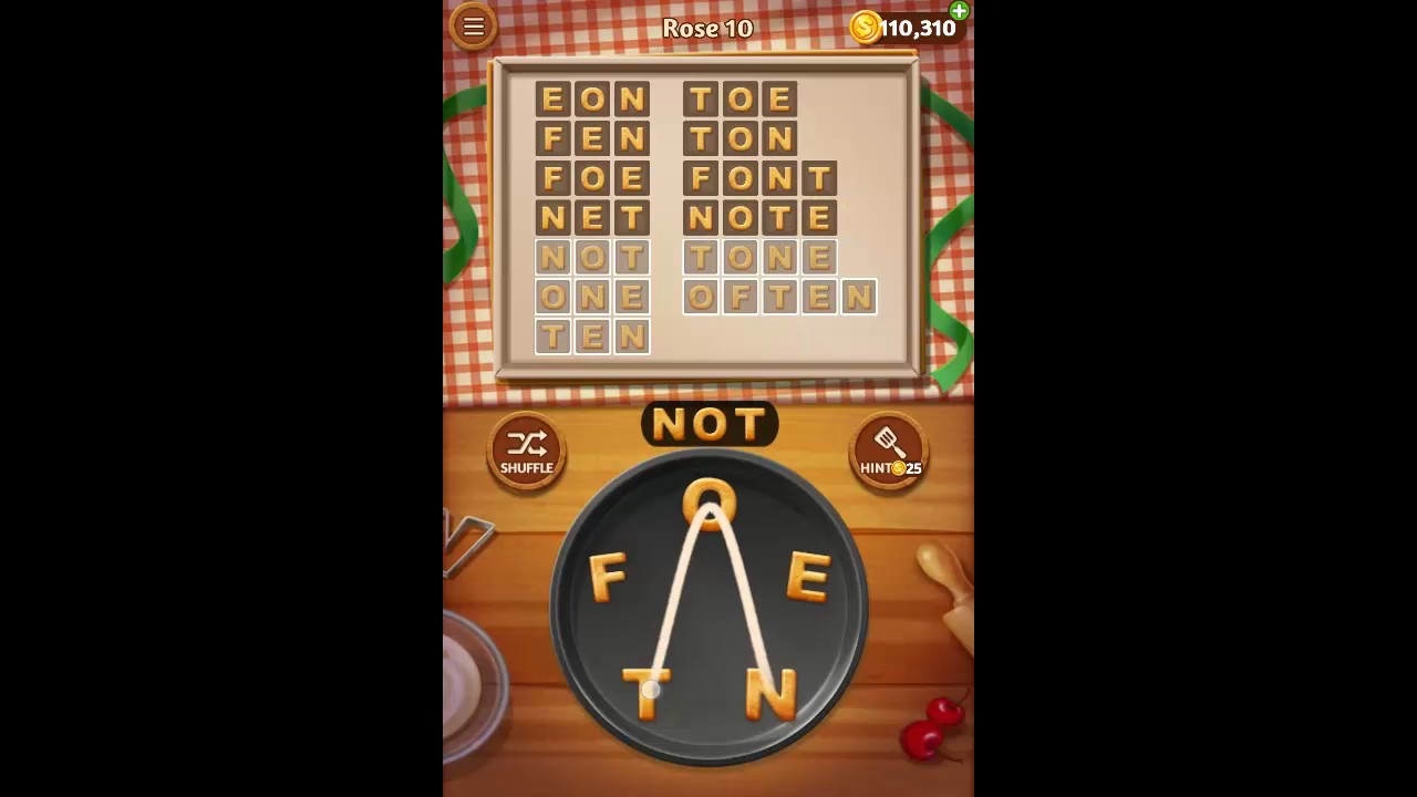 Word Cookies Rose Pack Level 10 Answers - YouTube