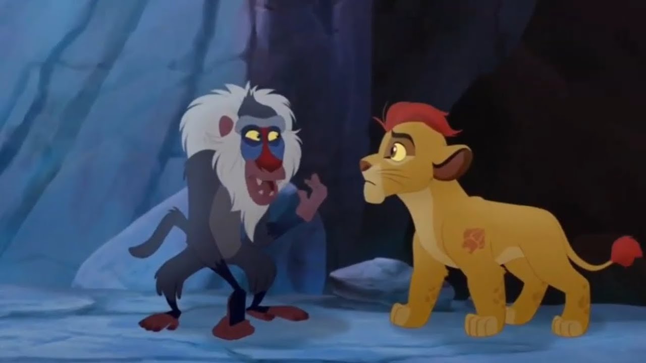 Kion tells Rafiki about Scar - YouTube
