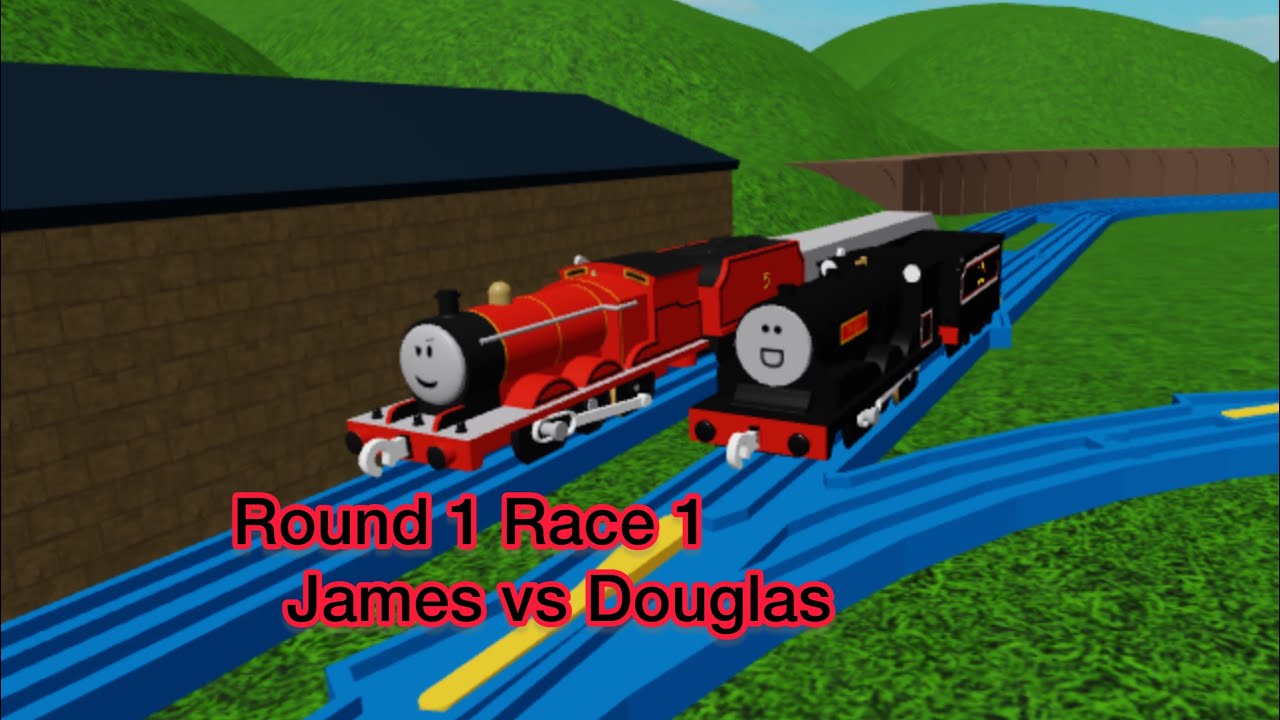 Roblox Sodor Races: James vs Douglas (REMASTERED) - YouTube