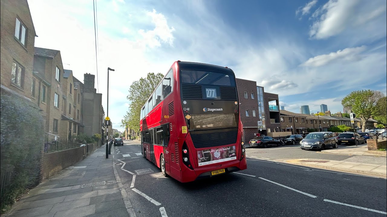 Journey on 277|12411(YY66 PHX)Stagecoach London - YouTube