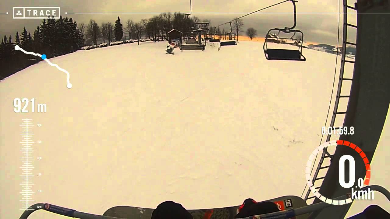 Trace: Skiing - Bartosz Kaszewski at Unknown resort - YouTube
