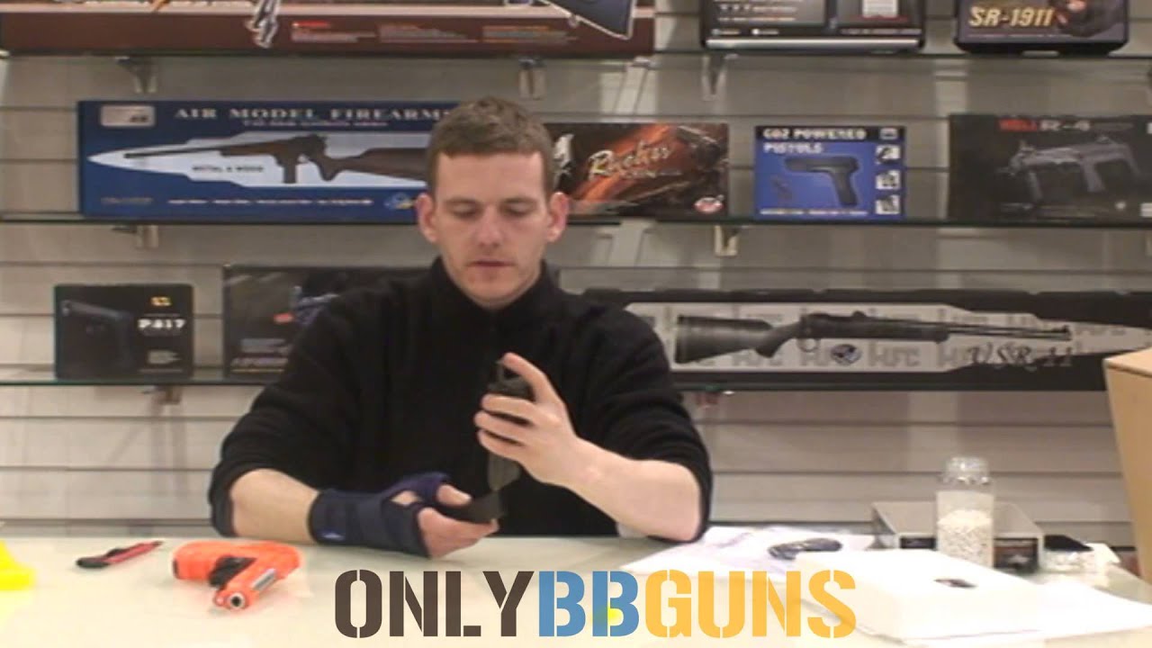 M92B Spring Action Pistol Reviewed by onlyBBguns - YouTube