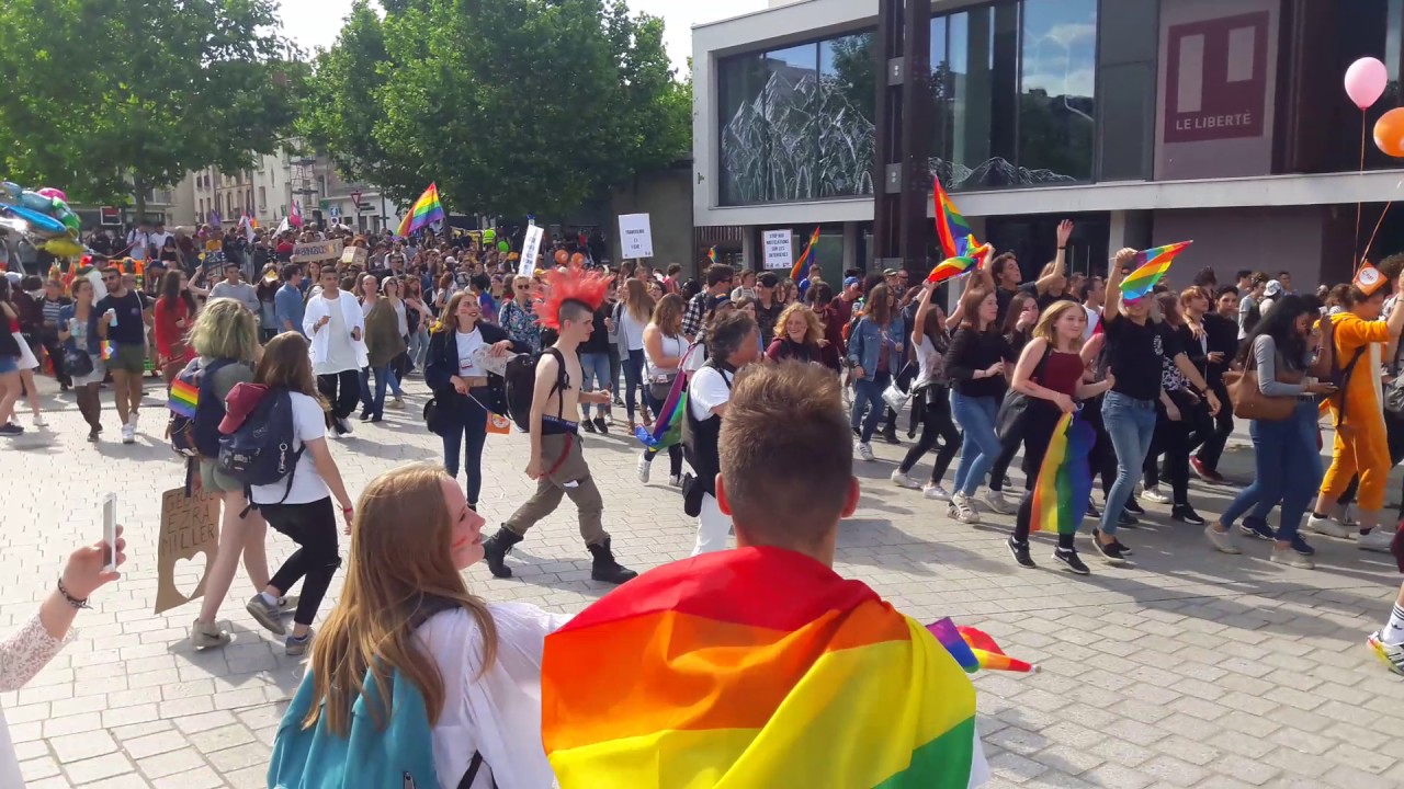 Gay Pride Rennes 2017 - YouTube