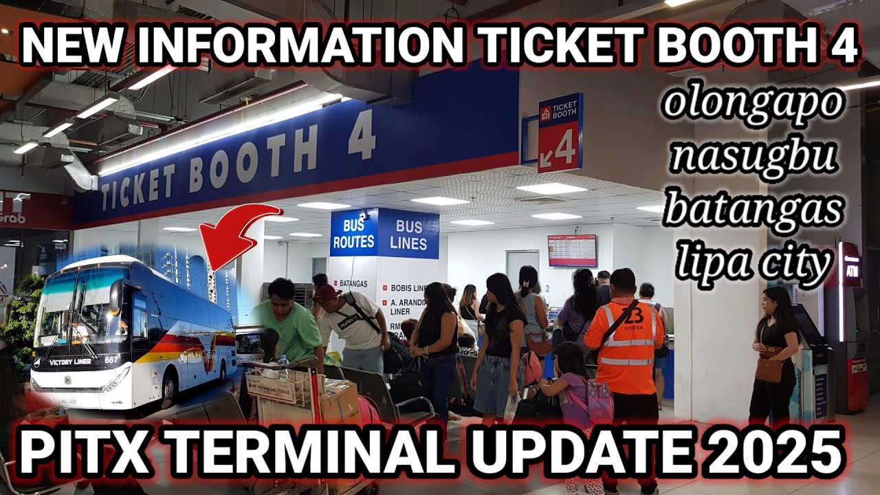 PITX NEW UPDATE TICKET BOOTH 4 BYAHENG NORTE TRIP SCHEDULE ALAMIN (GREG ...