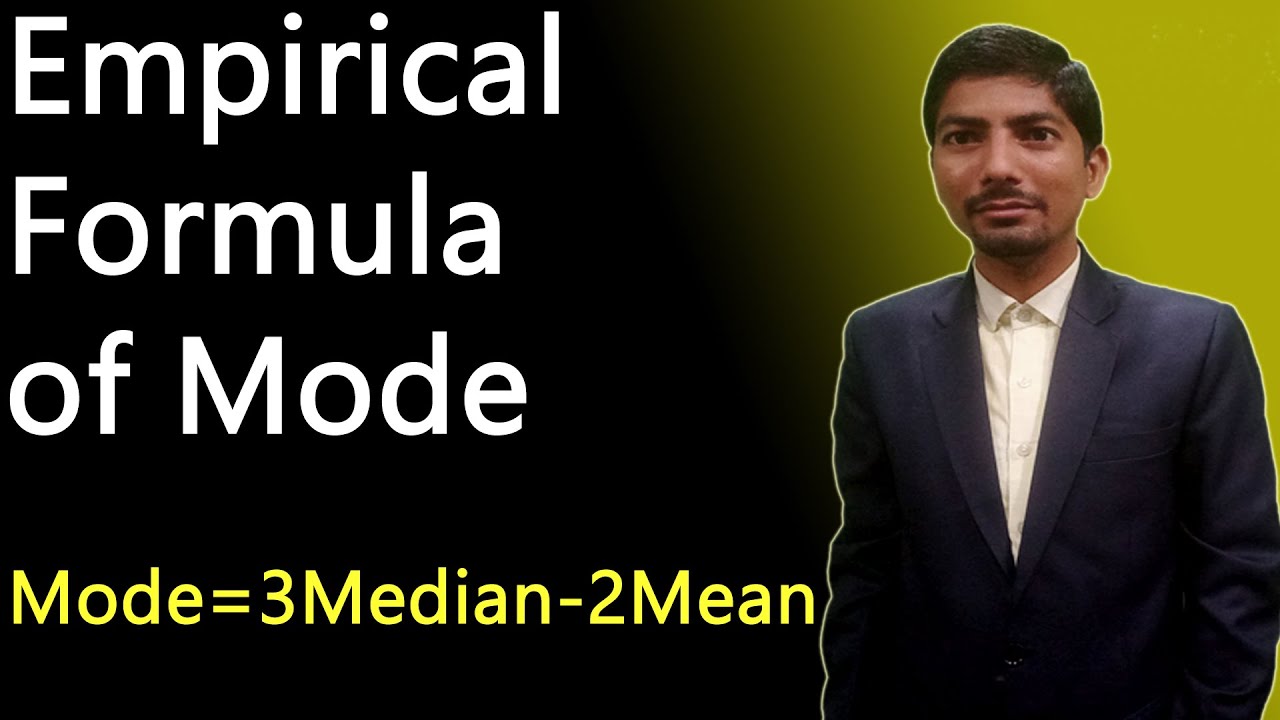What Is Empirical Formula Of Mean Median Mode Mode 3 Median 2 Mode what-is-empirical-formula-of-mean-median-mode-mode-3-median-2-mode