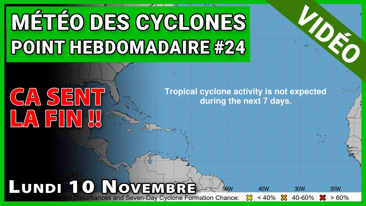 Météo des Cyclones : Point hebdomadaire du 10 novembre 2025 - YouTube