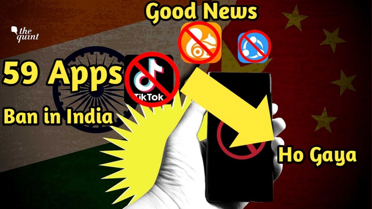 Tiktok Ban in India | Government Bans 59 Apps in India | Chinese Apps ...