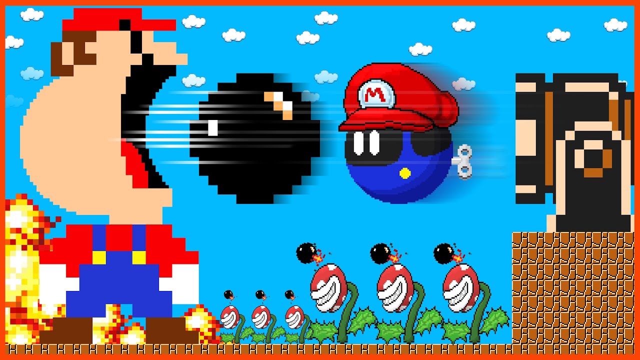 What if Mario had MORE Custom POWER UPS? | Game Animation - YouTube