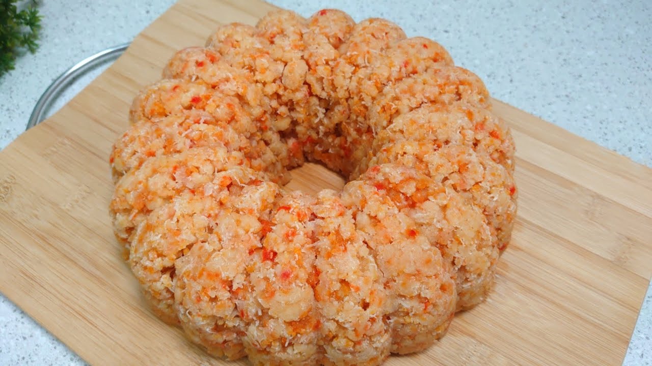 Ubi Orange Diolah Jadi Kue Tradisional Enak Banget - YouTube