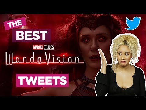 Reacting to the BEST WandaVision tweets! | FILM TL 🎬
