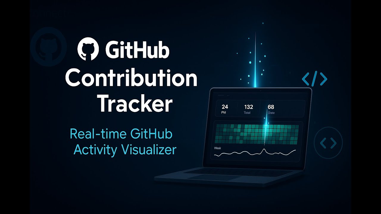 GitHub Contribution Tracker | Real-Time GitHub Activity Visualizer | Semester Project Demo - YouTube