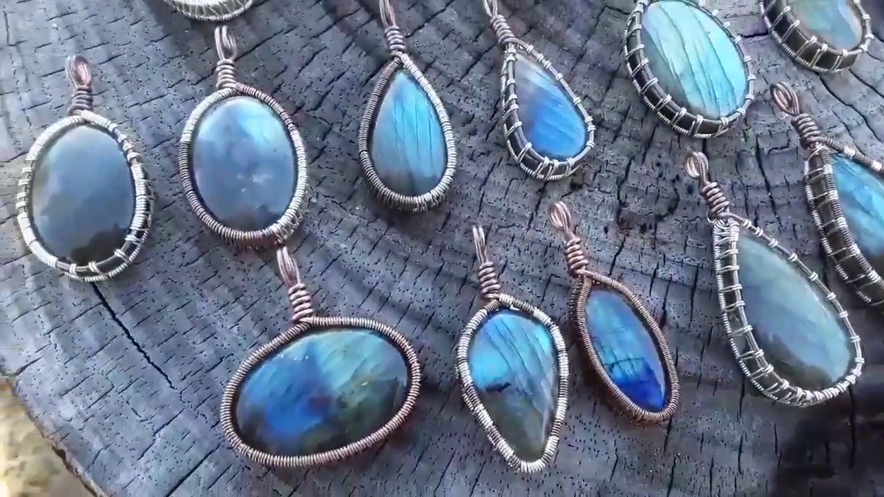 Labradorite, moonstones, copper rounds n more - YouTube