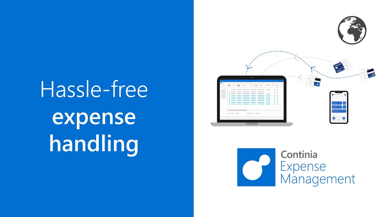 Hassle-free expense handling with Continia Expense Management - YouTube