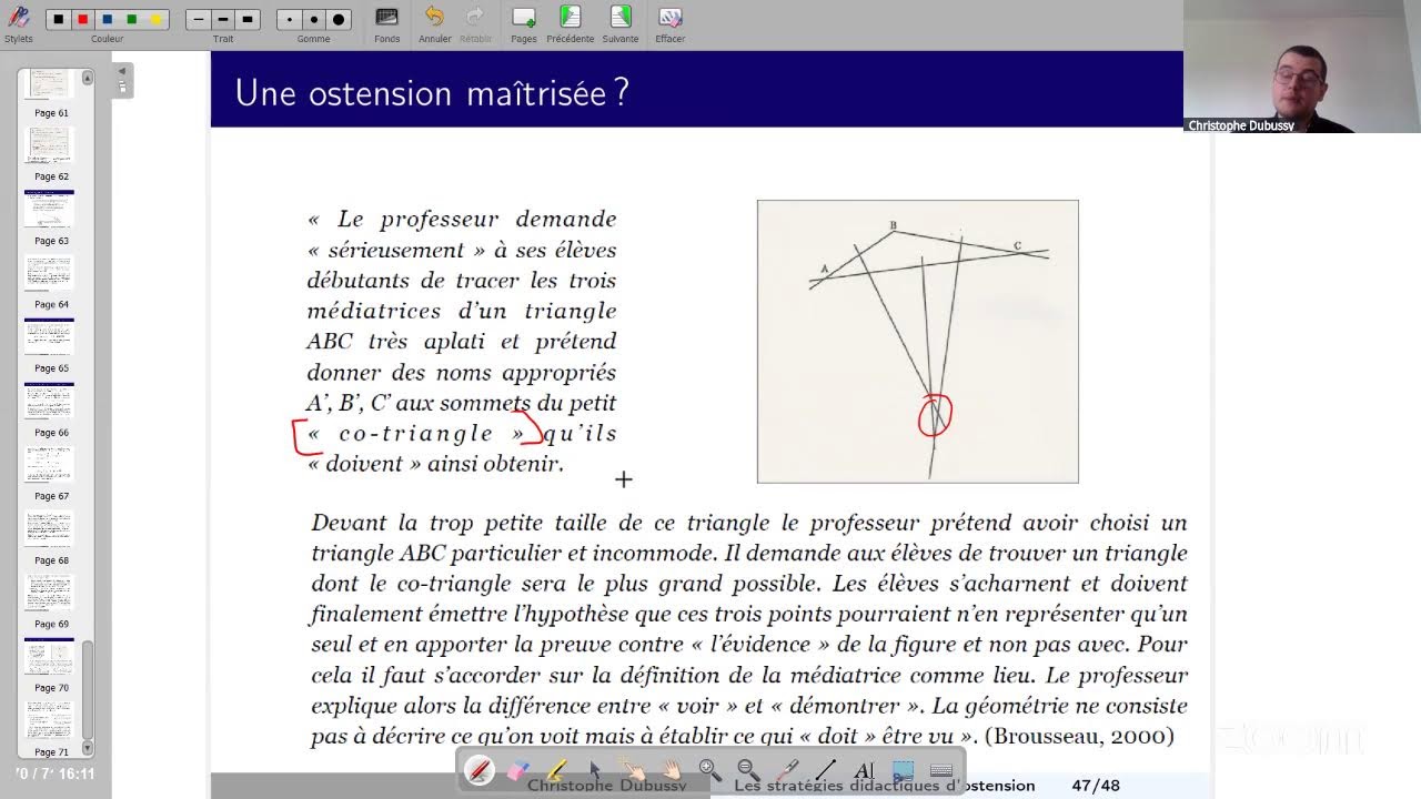Séminaire 21 mars 2025 - Les stratégies didactiques d'ostension - YouTube
