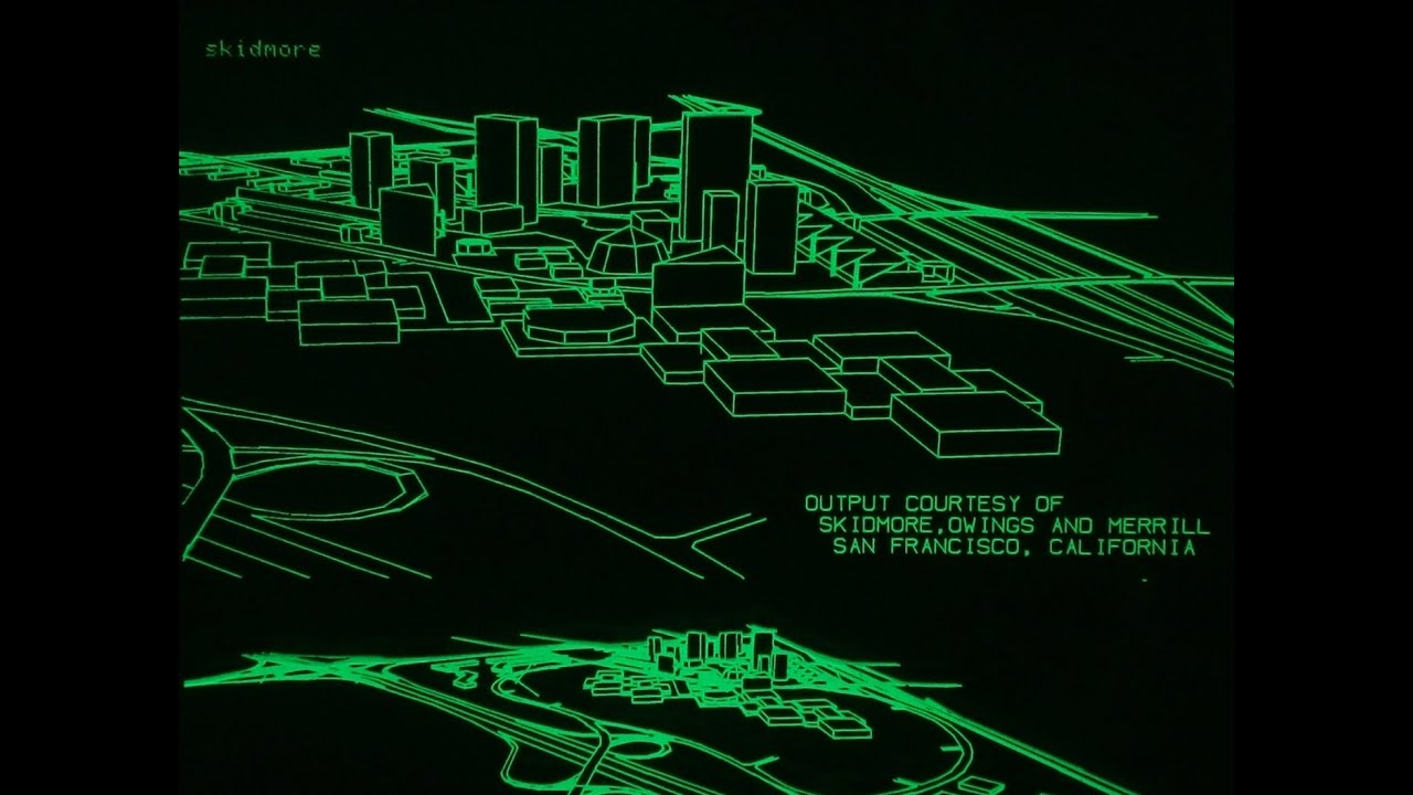 Tektronix 4052 Vector Graphics Computer - PLOT10 Demo - YouTube