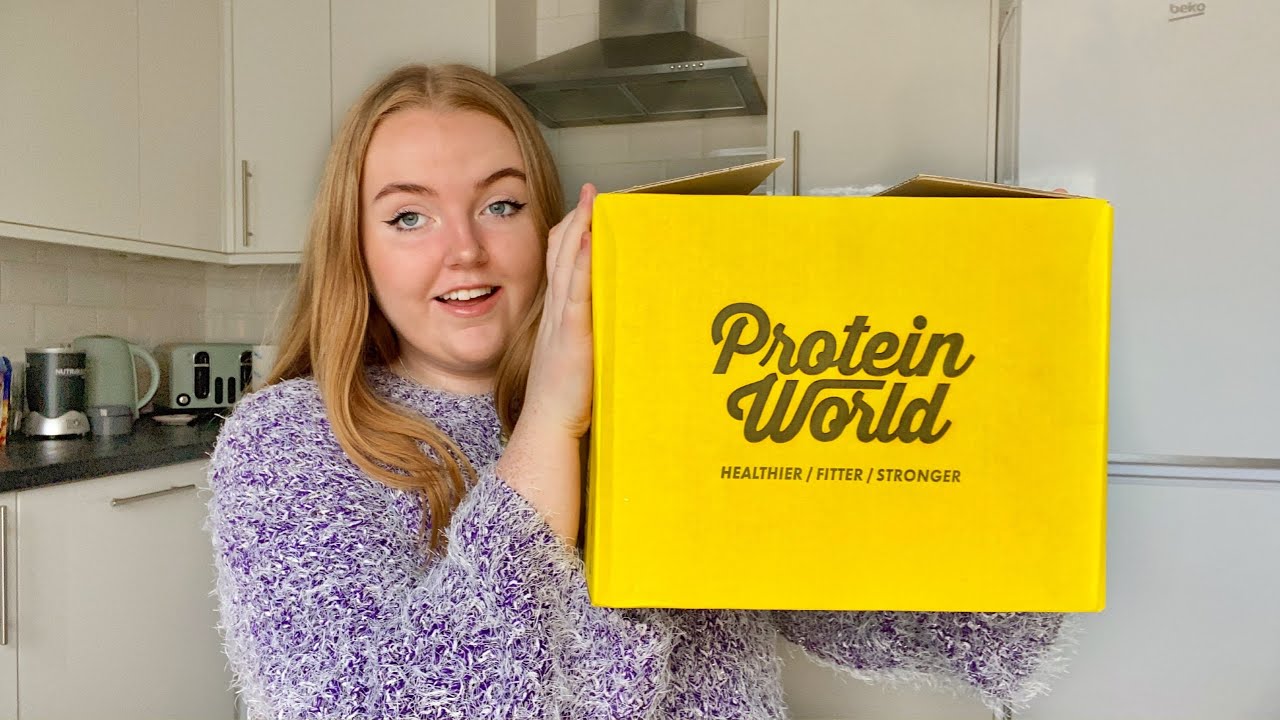 PROTEIN WORLD unboxing and taste test - YouTube