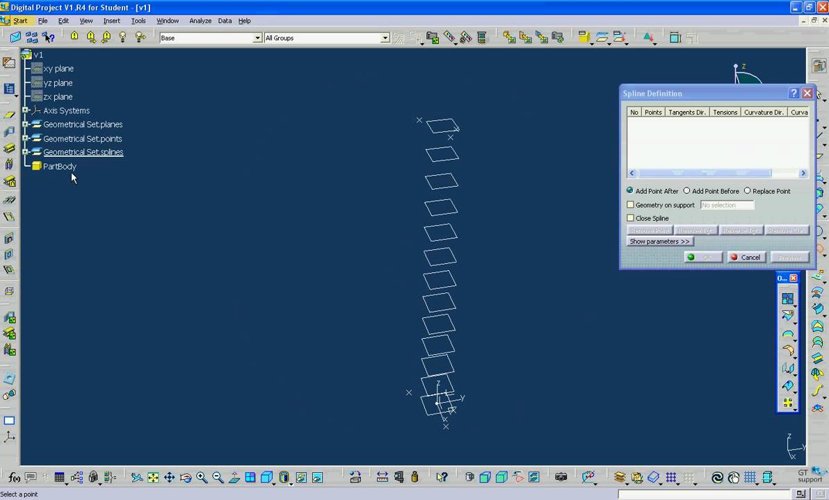 Digital Project/CATIA V5 PowerCopy2 - YouTube