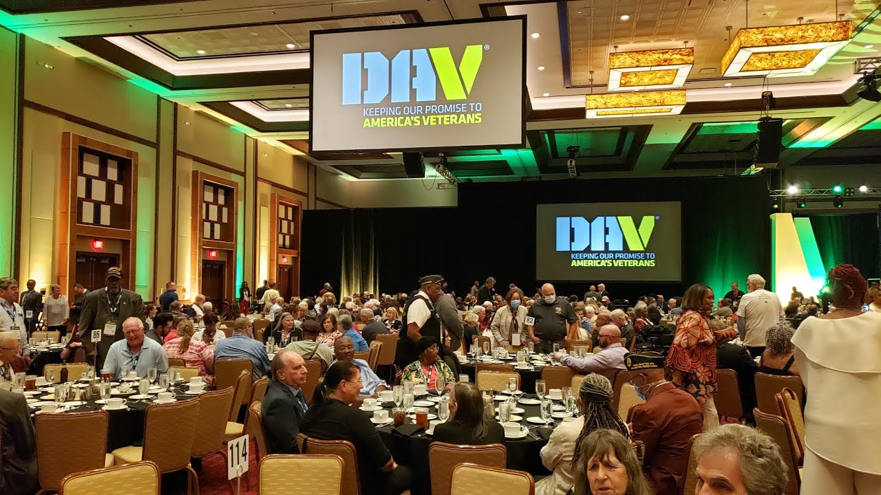 DAV National Convention 2023 Atlantic City commander's dinner... - YouTube