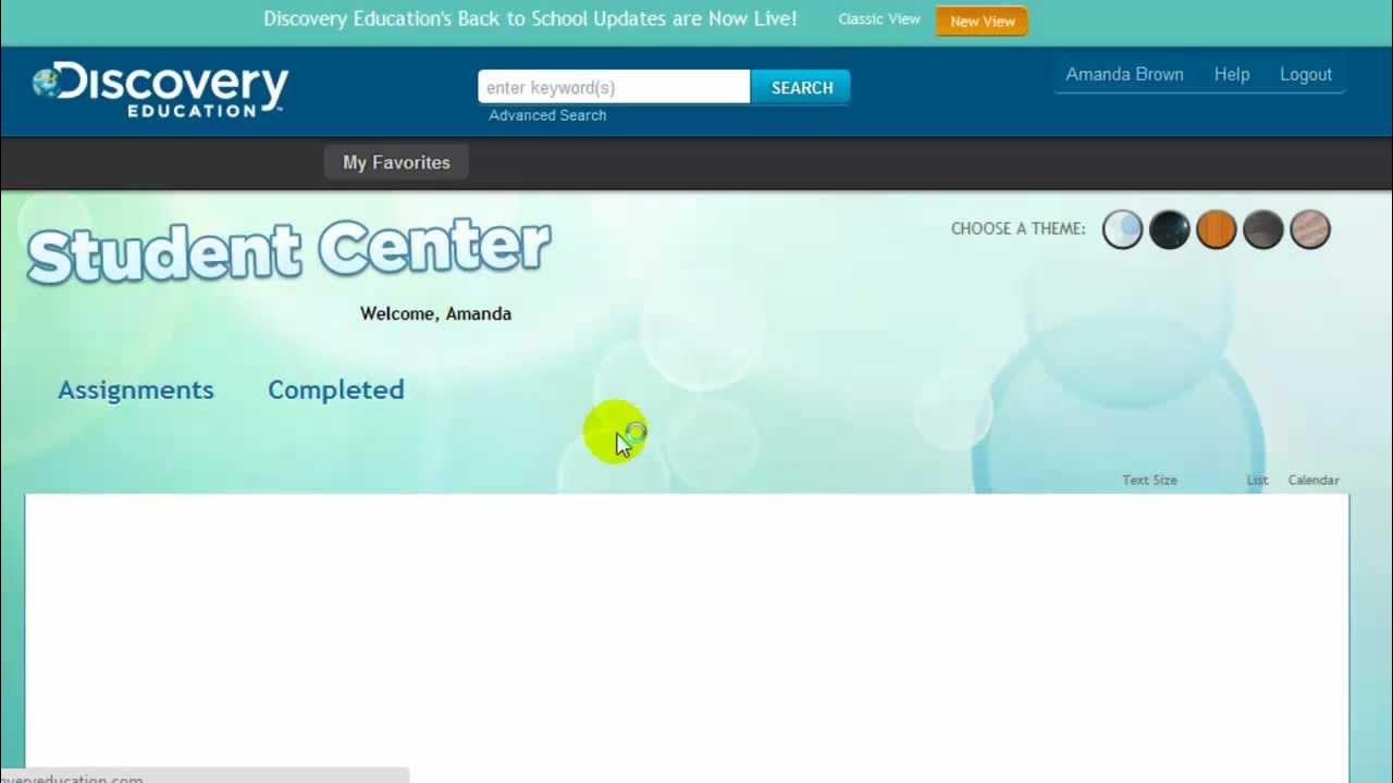 Creating Classes and Assignments in Discovery Education - YouTube