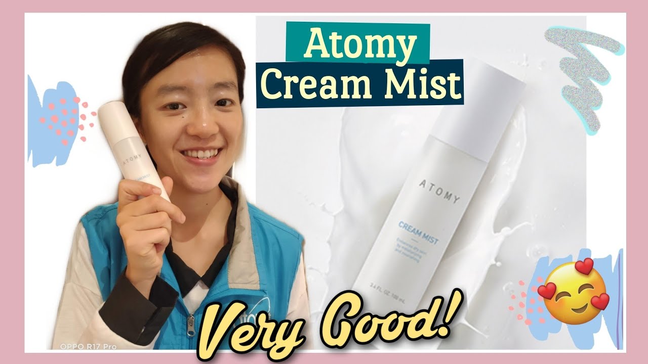 Atomy Cream Mist 奶油雾Demo | 艾多美 乳香嫩膚噴霧 - Atomy Frankincense Skin ...