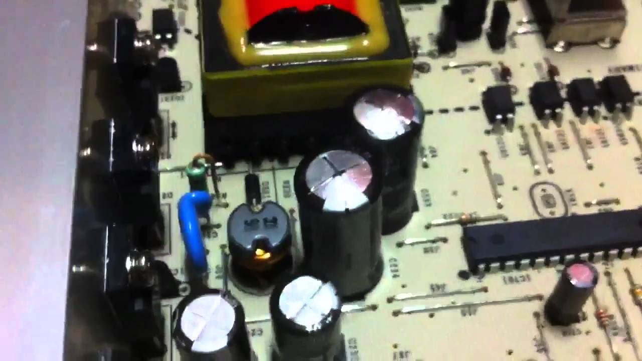 Vp322 capacitor fix - YouTube