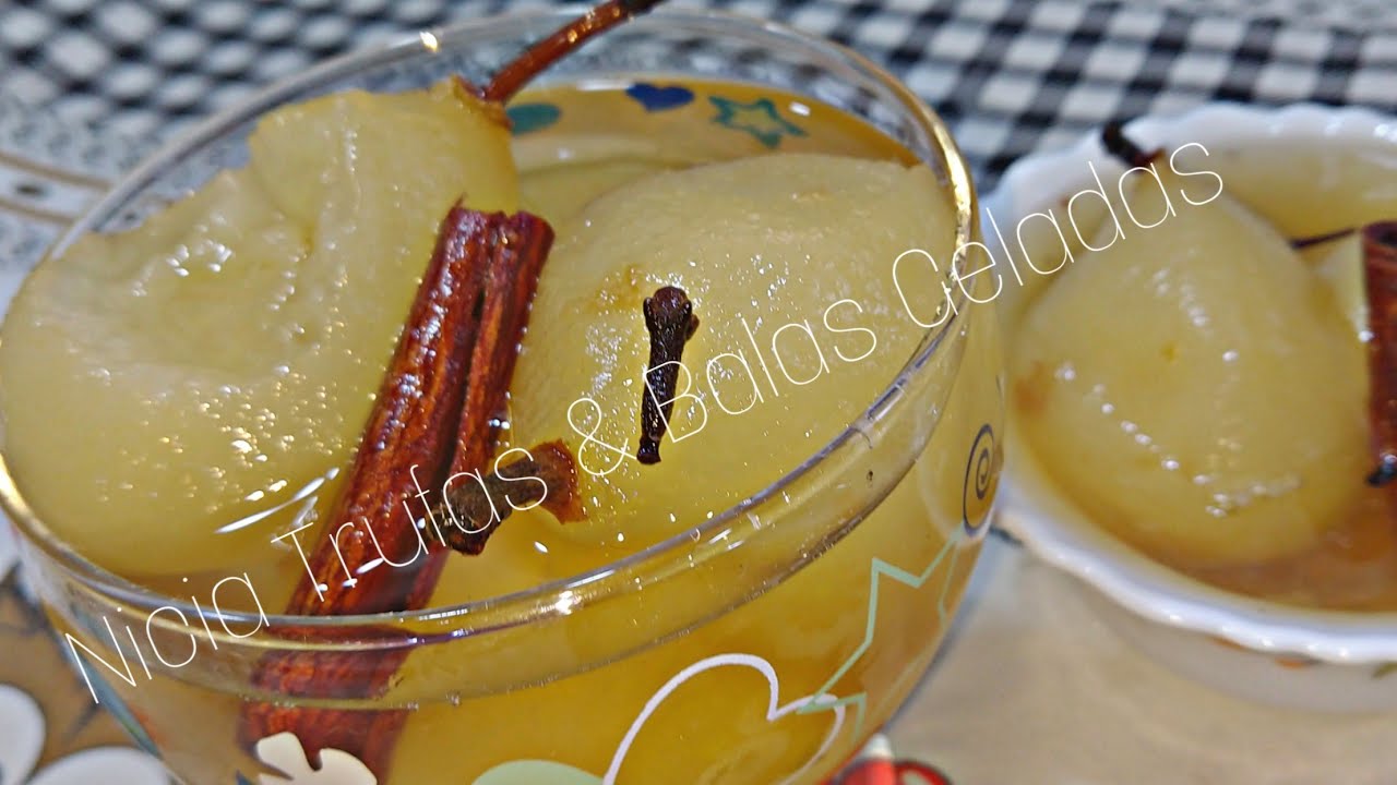DOCE DE PERA OU PERAS EM CALDA UMA DELÍCIA. #doce #receitasnicia # ...