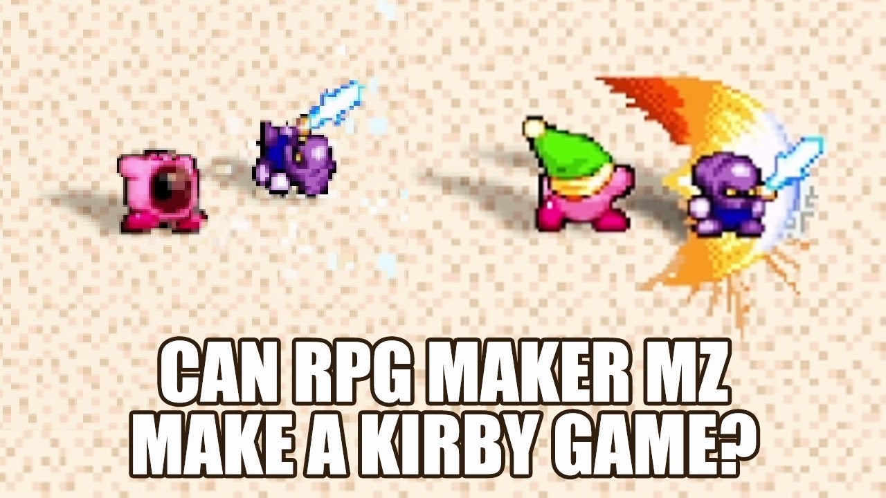 Can RPG Maker MZ make a Kirby game? - YouTube