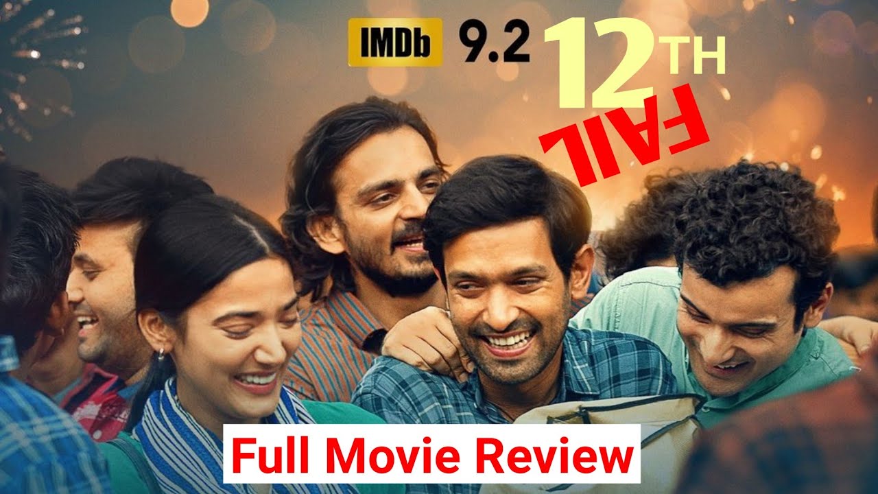 12 Fail Movie Review|| Dr.Manoj Kumar Sharma #viral #youtube #trending ...