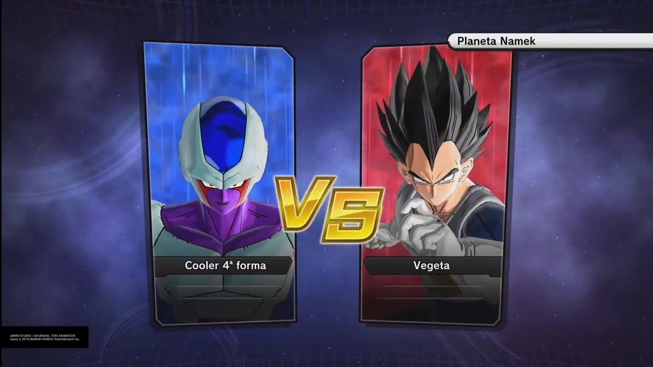 DRAGON BALL XENOVERSE 2 Cooler Vs. Vegeta - YouTube