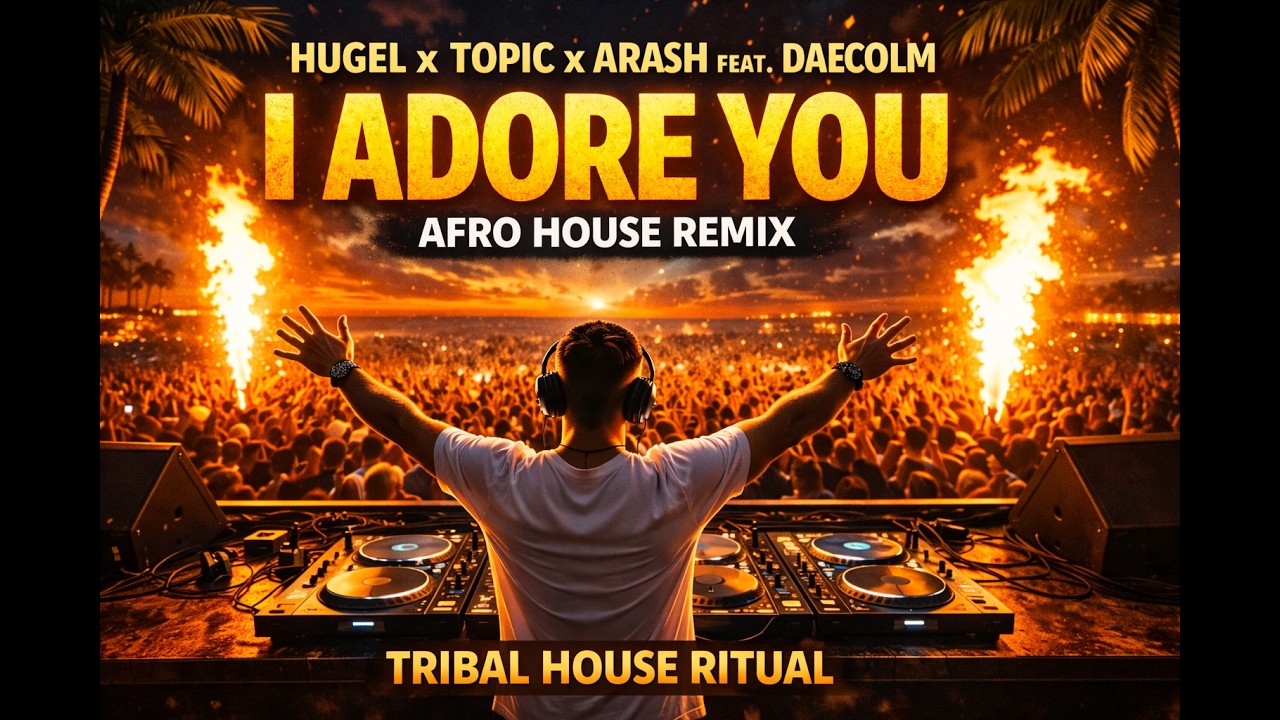 HUGEL x Topic x Arash feat. Daecolm – I Adore You (Afro House Remix) 🔥 ...