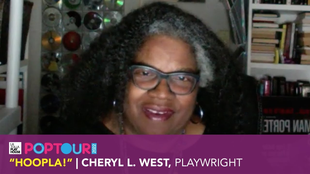 Meet Cheryl L. West | POP Tour 2022 | HOOPLA! Playwright - YouTube