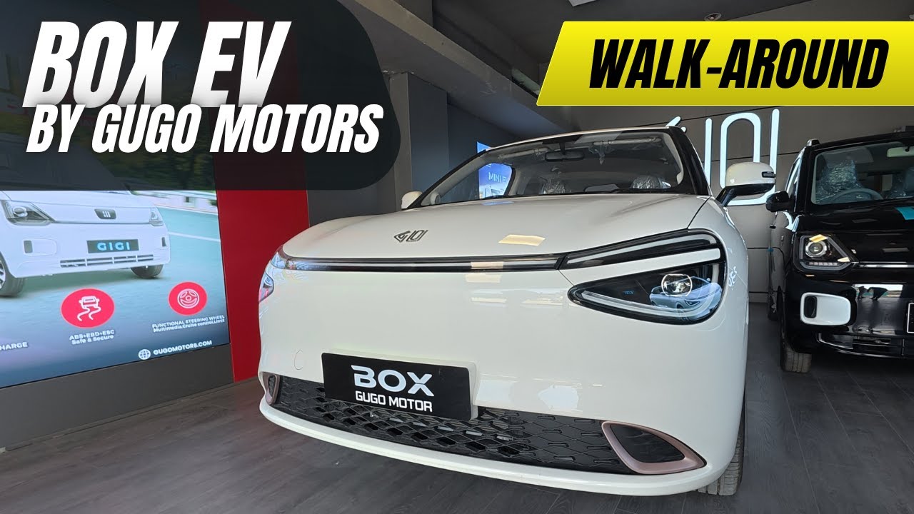 Box EV By Gugo Motor Walk Around Interior and Exterior | Dongfeng Box ...
