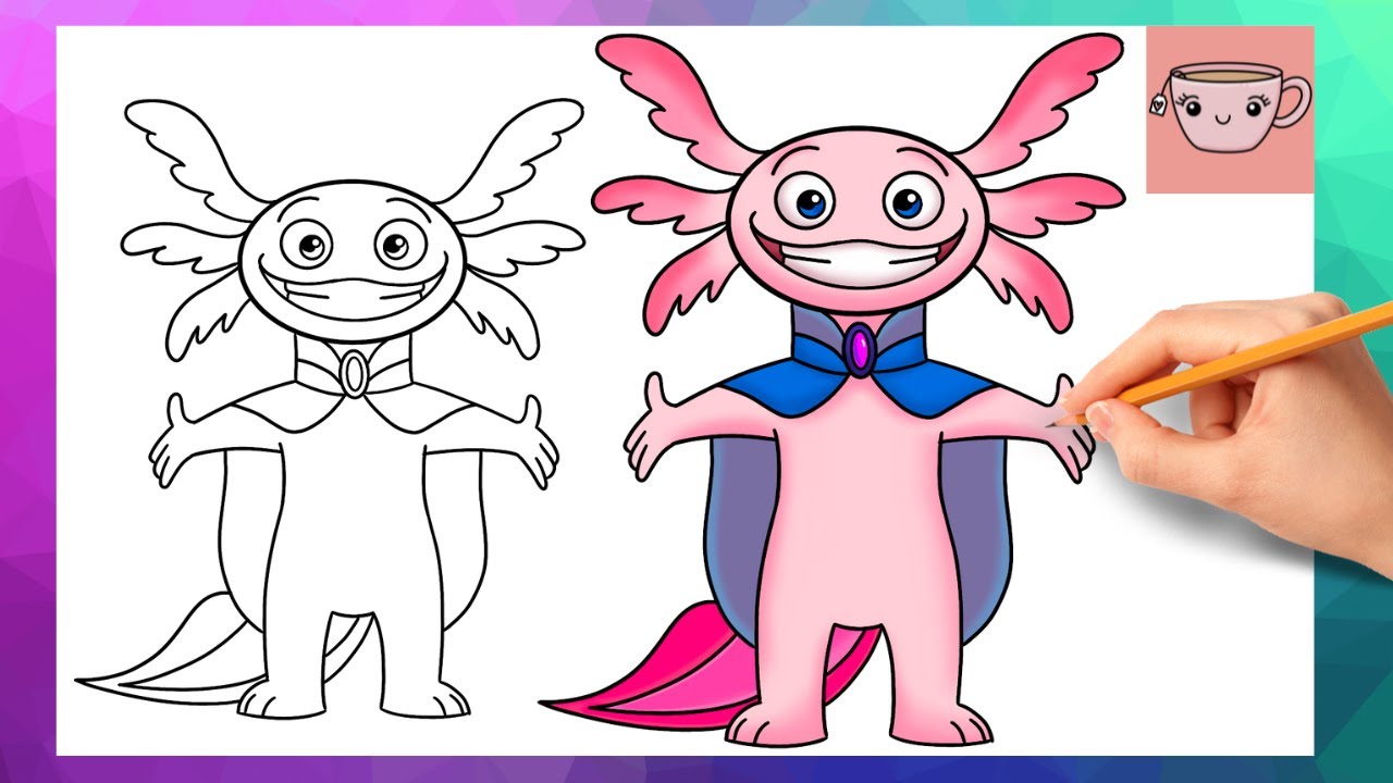 How To Draw Aristotle from Billie Bust Up | Easy Drawing Tutorial - YouTube