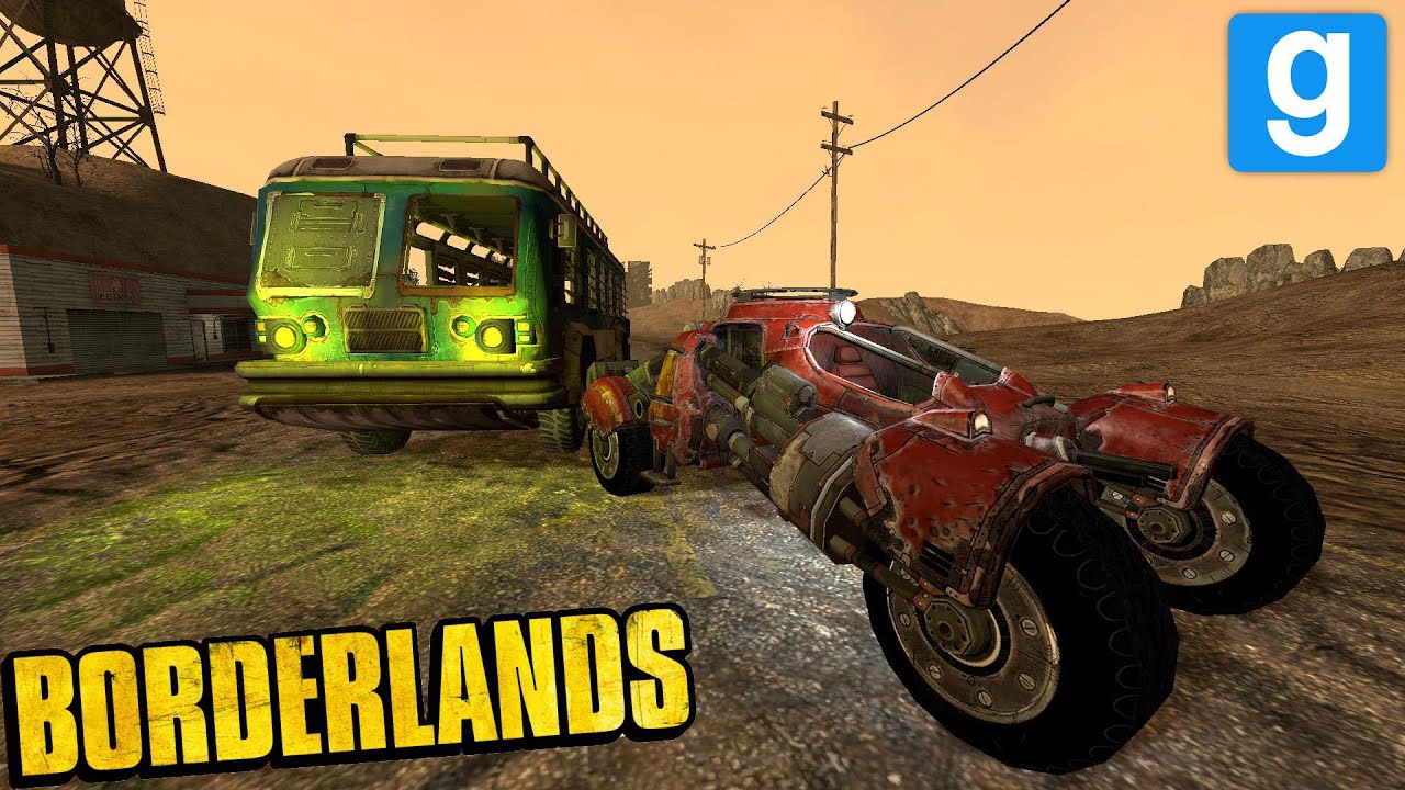 Garry's Mod Inaki's Borderlands Vehicles - YouTube