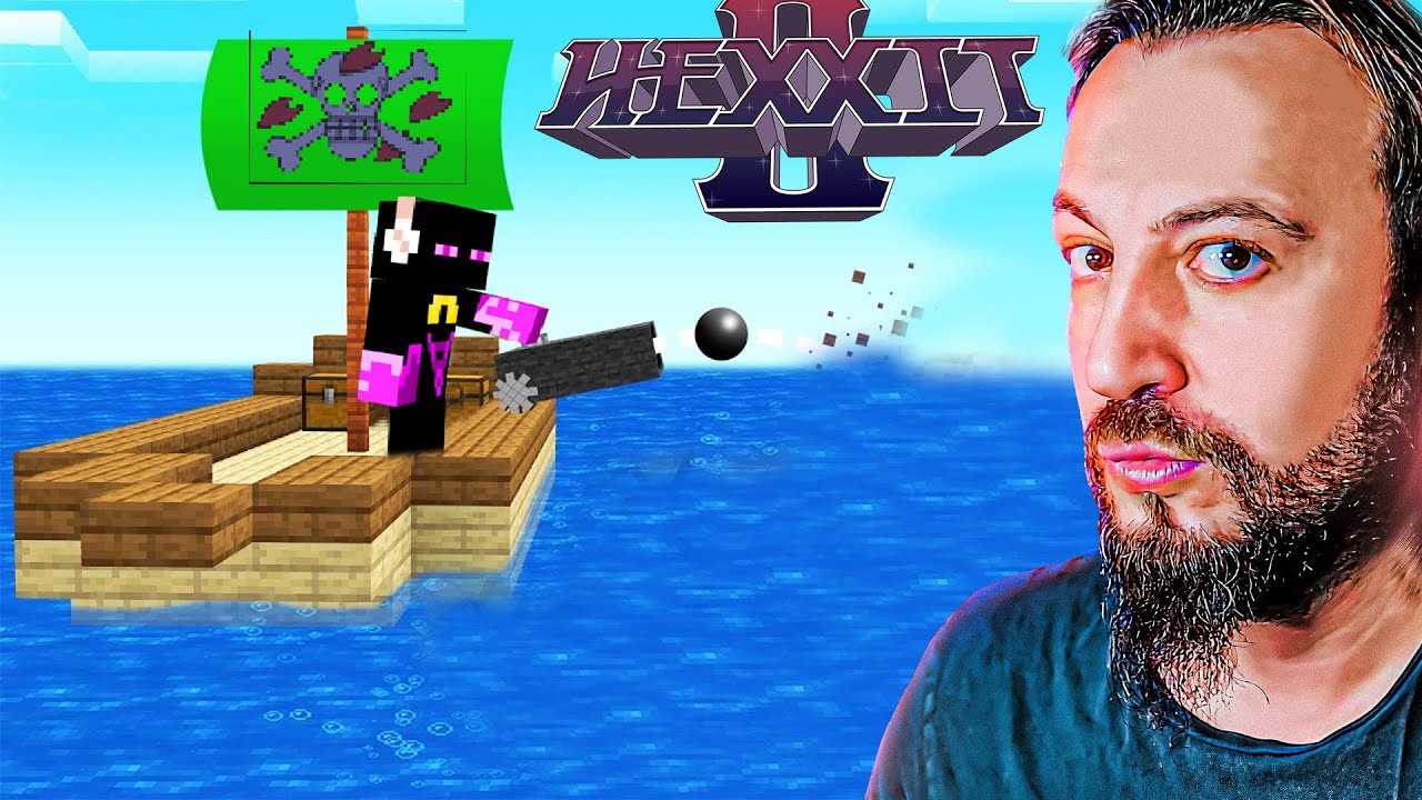 KORSAN GEMİSİ KAÇIRDIM minecraft HEXXİT 2 #2 - YouTube